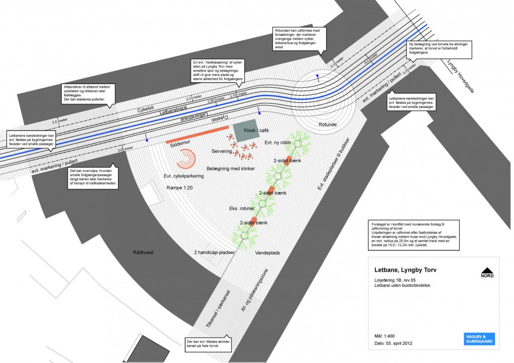 Letbane Lyngby Torv – Hasløv & Kjærsgaard